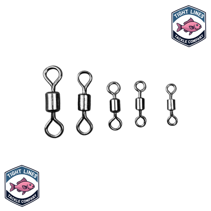Rolling Barrel Swivels – Tight Lines Tackle